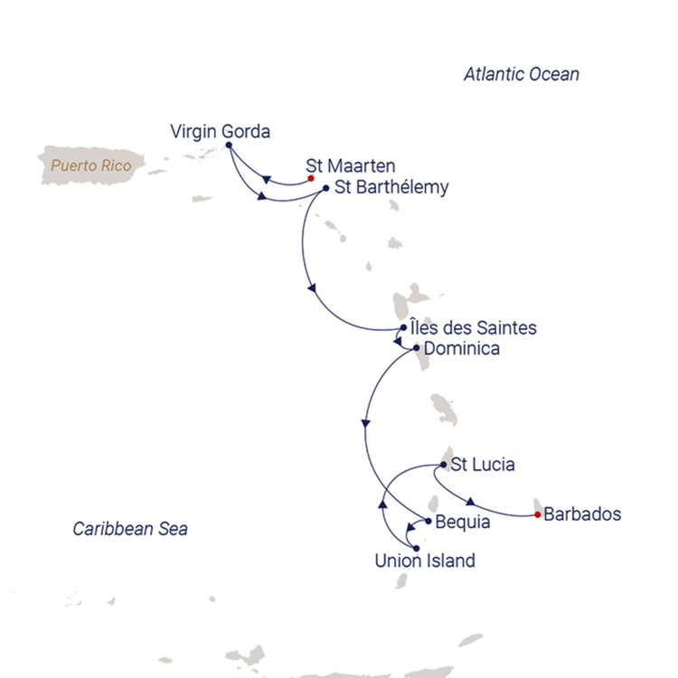 Caribbean sailing cruises | Exclusive Sailing Cruises | SEA CLOUD CRUISES