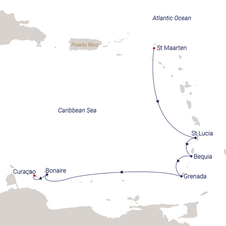 Caribbean - Lesser Antilles & Grenadines | Exclusive Sailing Cruises ...
