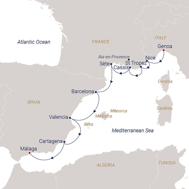 Mediterranean Sea | Exclusive Sailing Cruises | SEA CLOUD CRUISES