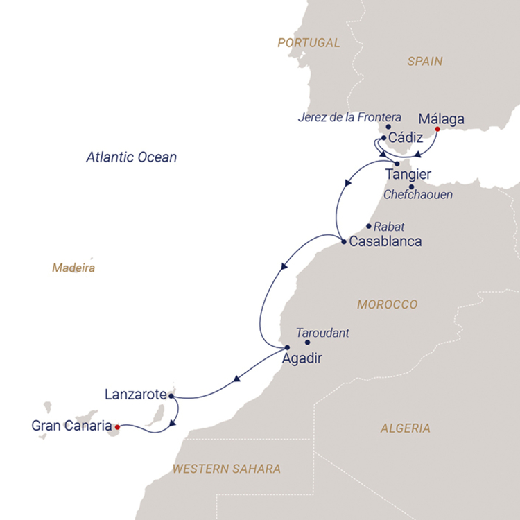 Canaries & Morocco | Exclusive Sailing Cruises | SEA CLOUD CRUISES