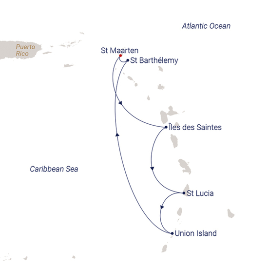 Caribbean - Lesser Antilles & Grenadines | Exclusive Sailing Cruises ...