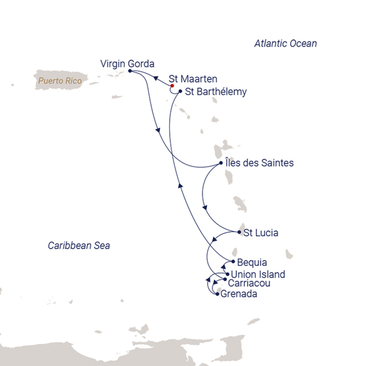 Caribbean - Lesser Antilles & Grenadines | Exclusive Sailing Cruises ...