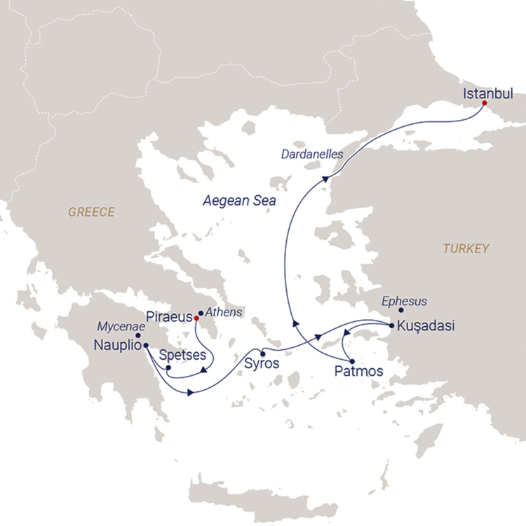 Aegean sea cruises | Exclusive Sailing Cruises | SEA CLOUD CRUISES