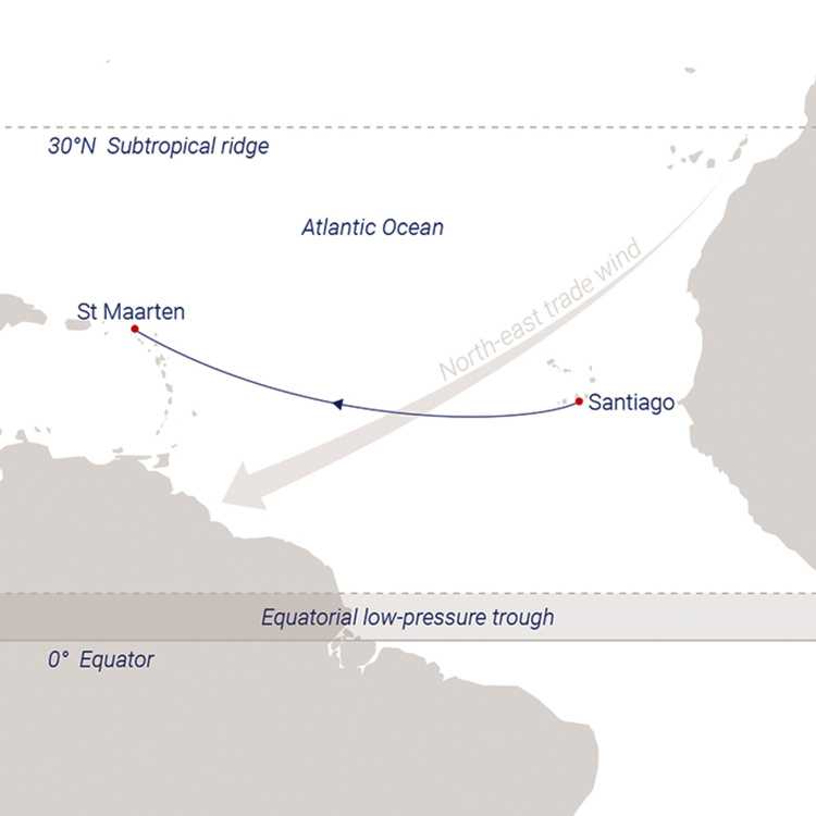 Transatlantic crossing | Exclusive Sailing Cruises | SEA CLOUD CRUISES