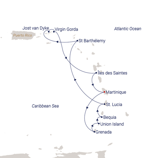 Discover Caribbean wonders - Sailing the Lesser Antilles & Grenadines ...