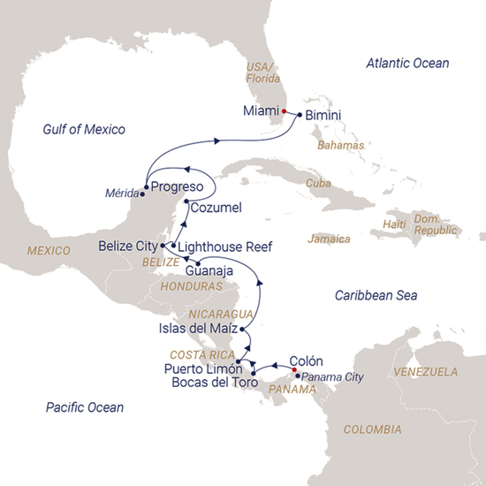 Costa Rica & Central America | Exclusive Sailing Cruises | SEA CLOUD ...