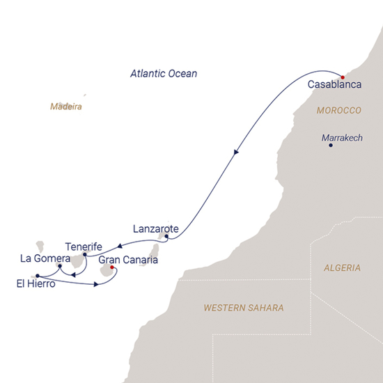 Canaries & Morocco | Exclusive Sailing Cruises | SEA CLOUD CRUISES
