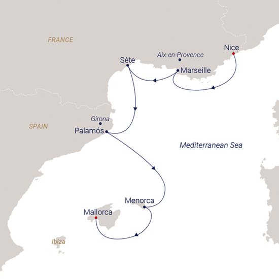 Mediterranean Sea | Exclusive Sailing Cruises | SEA CLOUD CRUISES