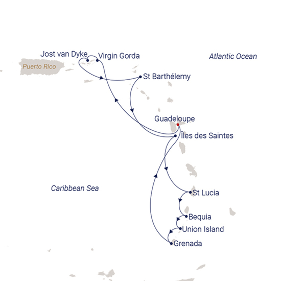 Discover Caribbean wonders - Sailing the Lesser Antilles & Grenadines ...